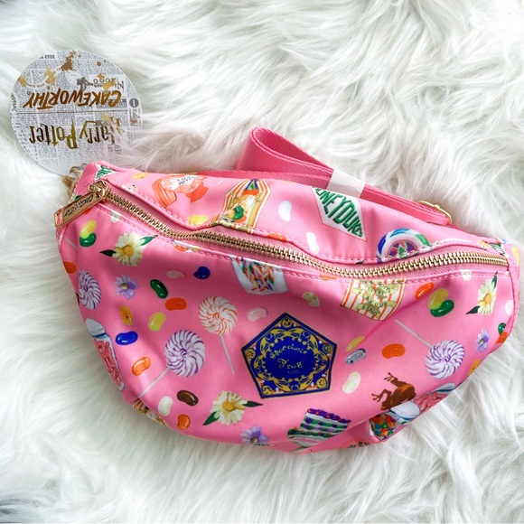 Cakeworthy | Bags | Nwt Harry Potter X Cakeworthy Honeydukes Aop Pink ...